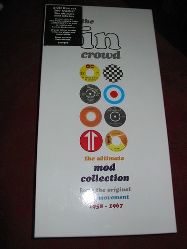 'The In Crowd' Ultimate Mod Collection 1958-67 Various Artists 4CD set ...