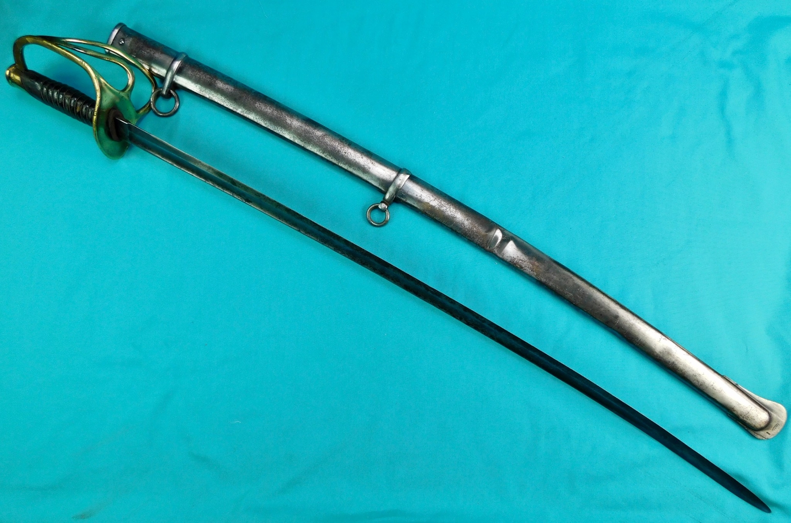 Swiss Switzerland Antique WW1 German Made Cavalry Sword w/ Scabbard | eBay