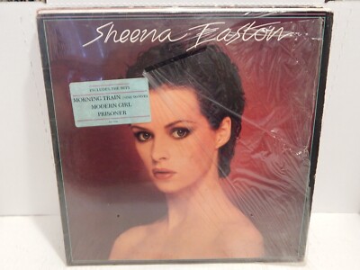 SHEENA EASTON Sheena Easton 1st Debut Album Shrink Sticker 1981 Synth ...