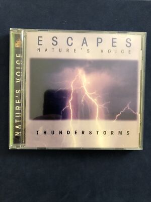 Escapes, Nature's Voice: Thunderstorms - Audio CD By A. Hughes - LN | eBay