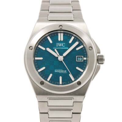 IWC Ingenieur Automatic 40 IW328903 Date Green Dial Mens Watch 90270755 ...