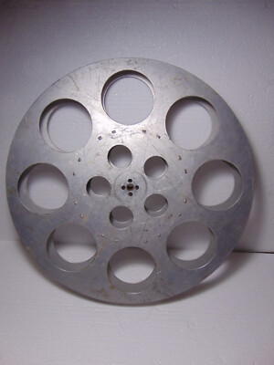 Empty 35mm Film Reel Aluminum Metal 17" Movie Take Up 42cm vintage ...
