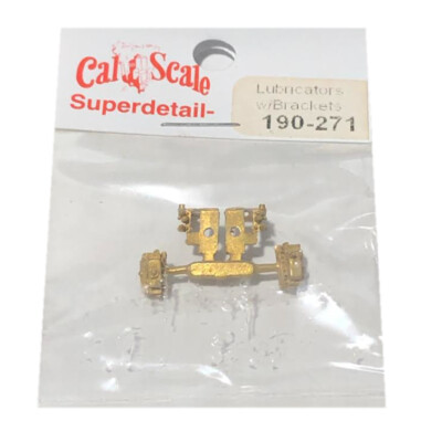 Cal Scale 190-271 Steam Loco Mechanical Lubricators w/ Brackets HO ...