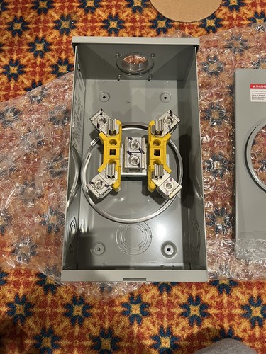 Cooper B-Line 204 MS68 200A, 1P, 4 Jaw, Meter Socket | eBay