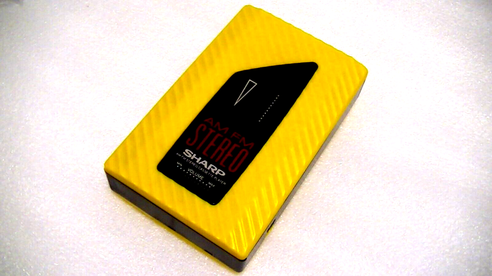 Restored VINTAGE SHARP WALKMAN CASSETTE PLAYER, Works very well | eBay