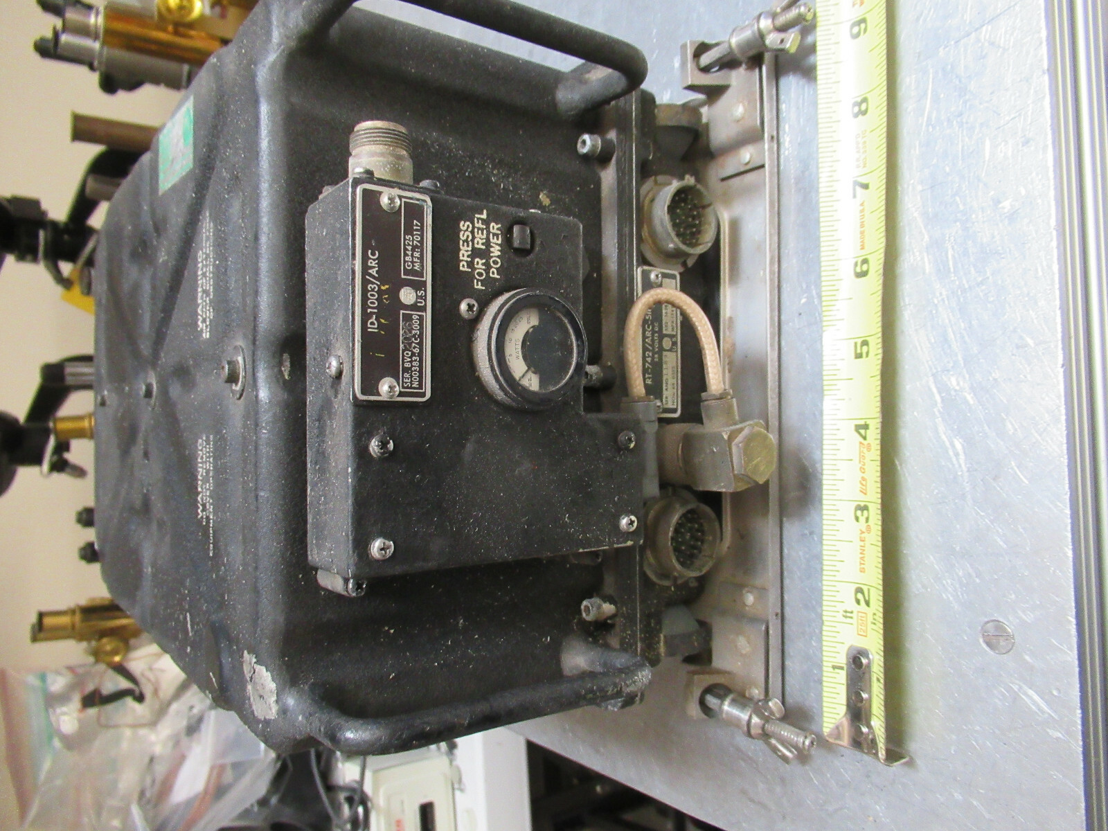 ROCKWELL COLLINS RT-742/ ARC-51BX UH-1 F14 RADIO VINTAGE COLLECTABLE AS ...