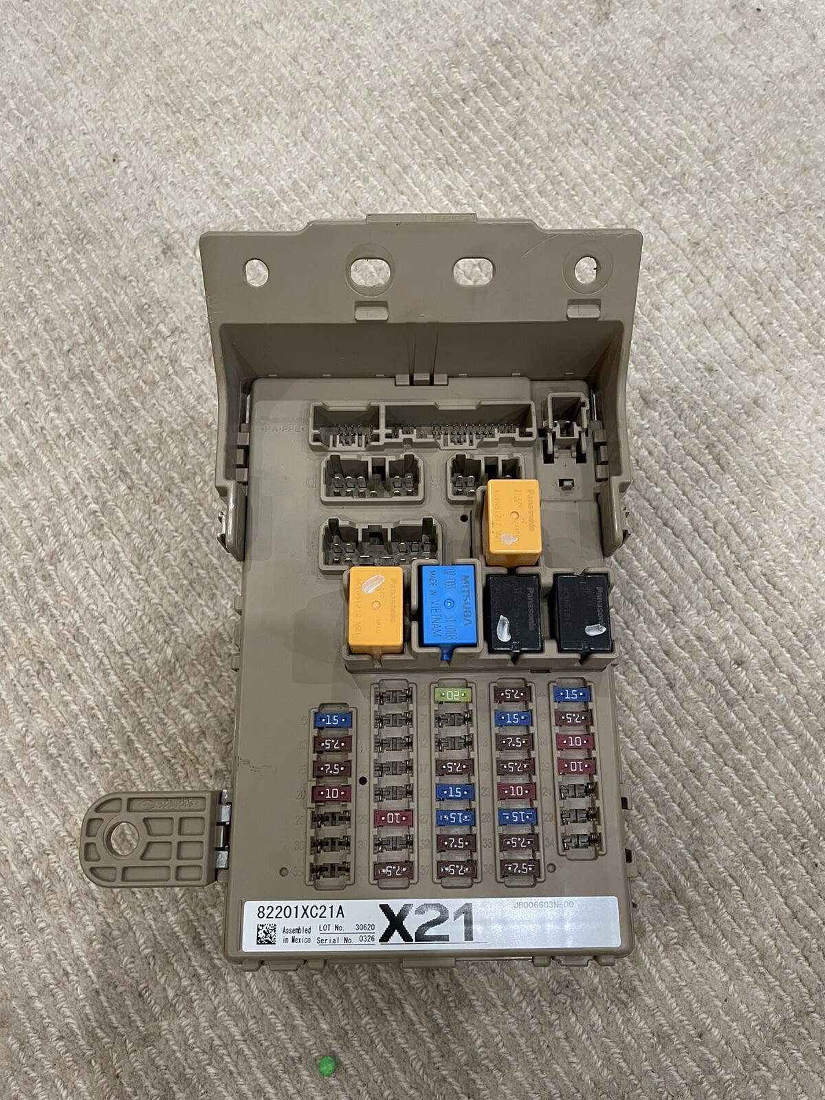 2019-2022 SUBARU ASCENT FUSE RELAY JUNCTION BOX MODULE UNIT OEM ...