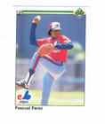 Pascual Perez Montreal Expos Pitcher #487 Upper Deck 1990 #Baseball ...