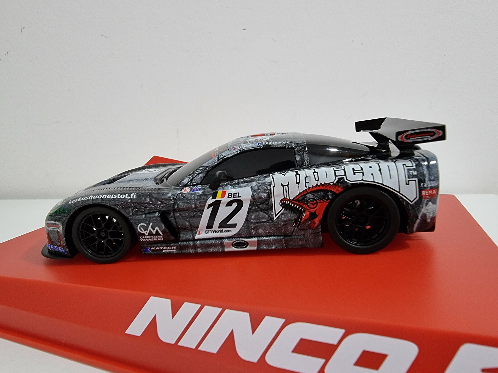 Ninco 55090 Chevrolet Corvette GT3 Mad Croc 1/32 #NEW | eBay