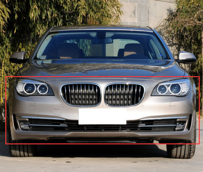 For 2009-2015 BMW 7 Series F02 Sedan Primed Car Front Bumper Cover ...