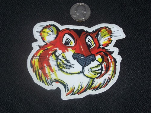 Esso Tiger - decal/sticker NHRA Drag Racing NASCAR Indy | eBay
