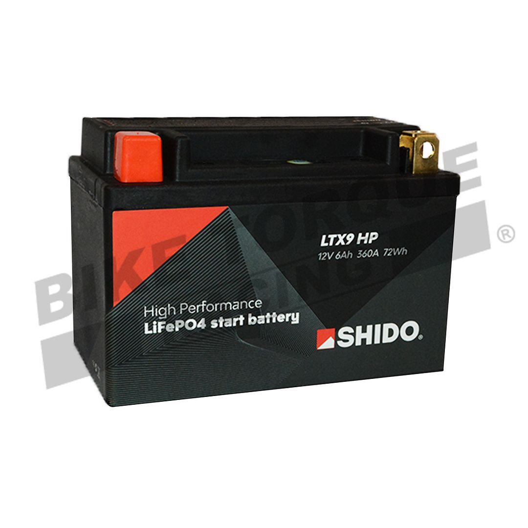 Shido LTX9 High Perf Lithium Ion Battery to fit Suzuki GSF 600 Bandit ...