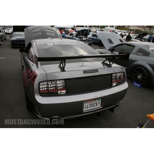 APR GTC-200 60.5" Carbon Fiber Rear Wing Spoiler for 05-09 Ford Mustang ...