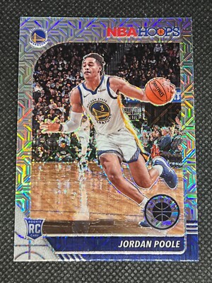 Jordan Poole 2019-20 NBA Hoops Mojo Prizm Rookie #223 Washington ...