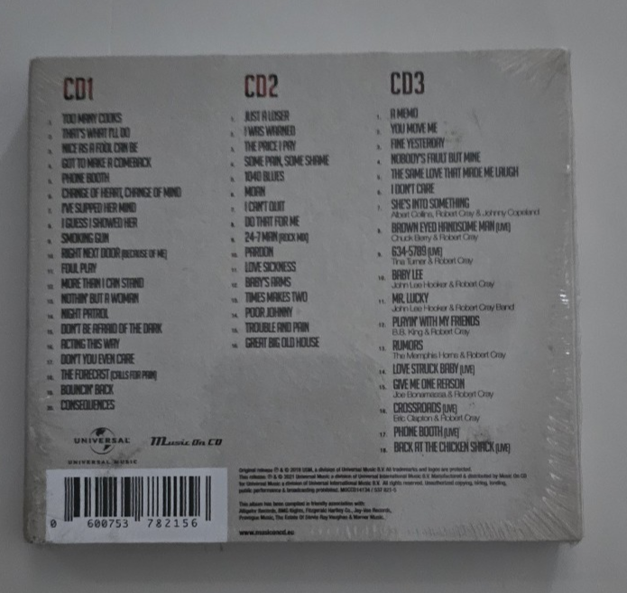 new ROBERT CRAY: Collected (2020, CD, 3-Disc) music SEALED | eBay