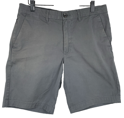 GOODFELLOW & CO Chino Shorts Mens Size 32 x 9(8.5) Dark Gray Linden ...
