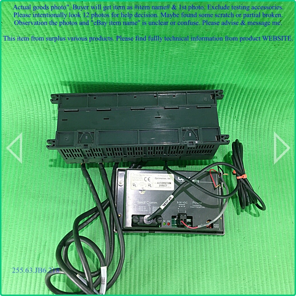 KOYO DIRECT LOGIC 205 DL250 & OPti Mate OP-640 PLC as photo, DHLtoUS ...