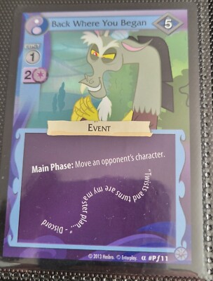 Back Where You Began / #pf11 / Premiere MLP:CCG / Near Mint / Promo | eBay