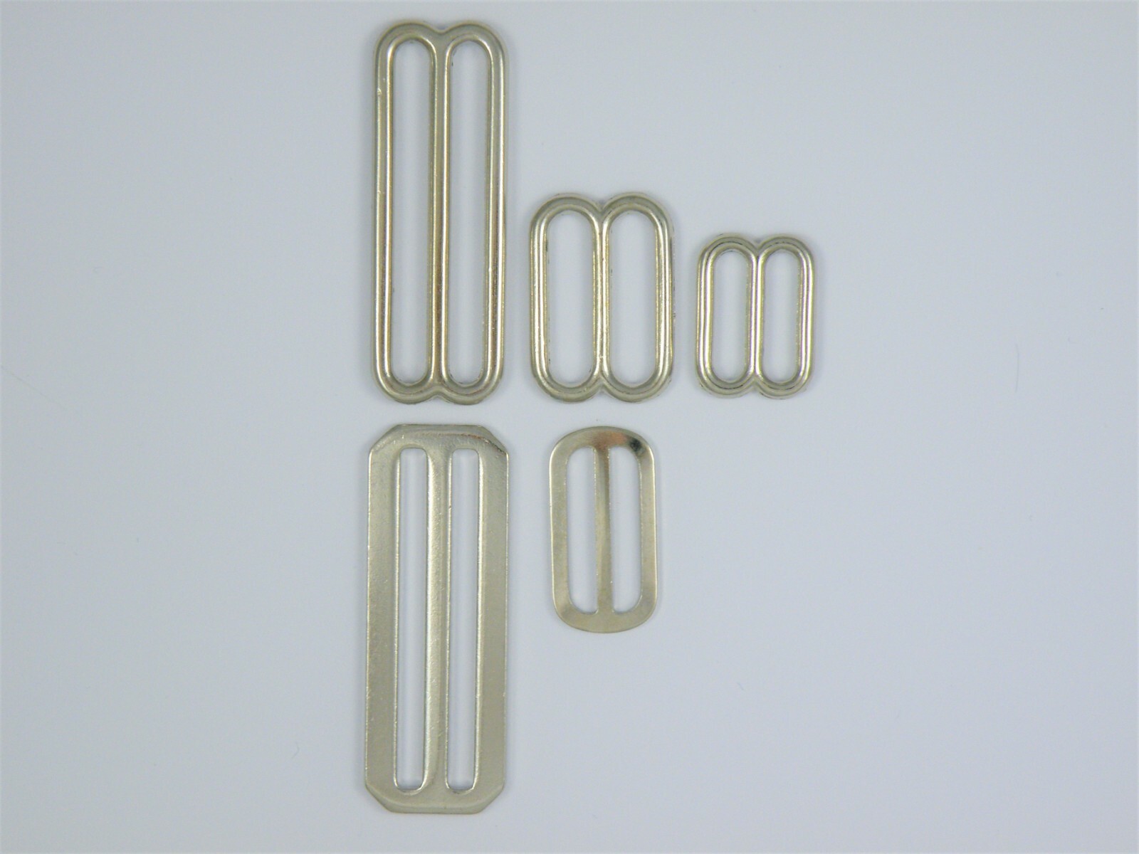 Tri Glide Slide Nickel Nickle Plated 20mm 25mm 2" TriGlide Tri Glides ...