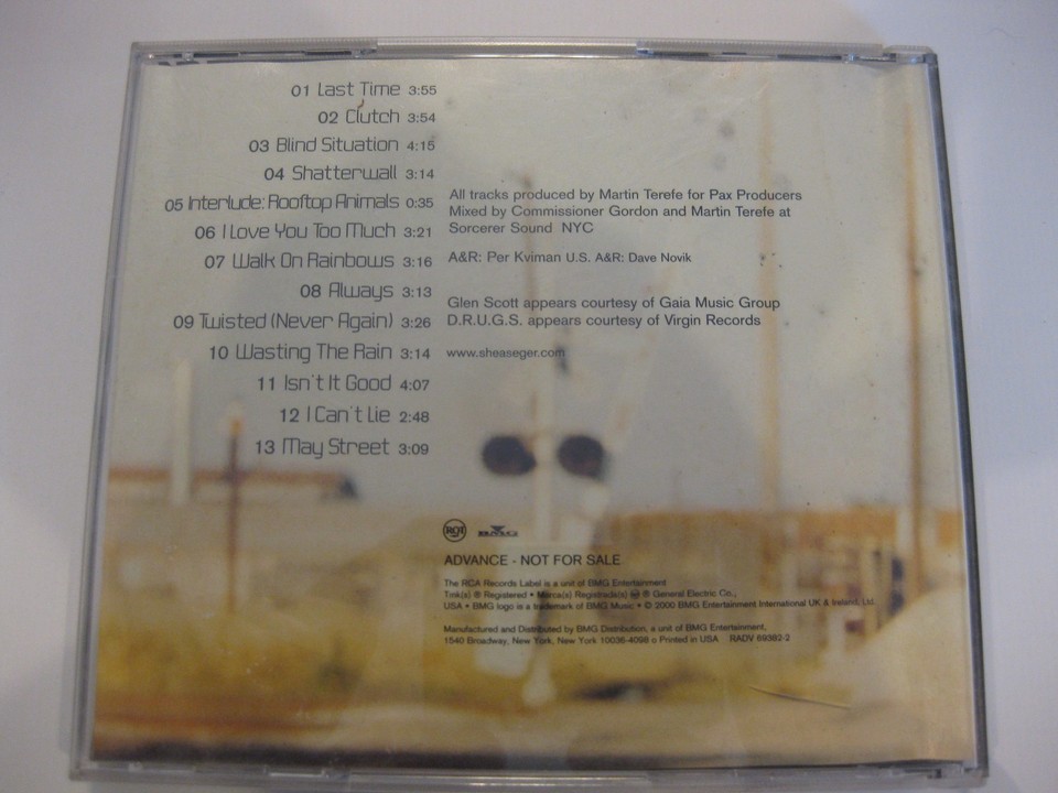 Shea Seger The May Street Project Audio CD | eBay