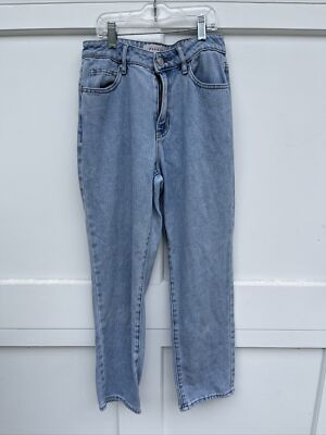 Pacsun Jeans Size 25 Womens Mom Jean High Rise Stretch Medium Wash Blue ...