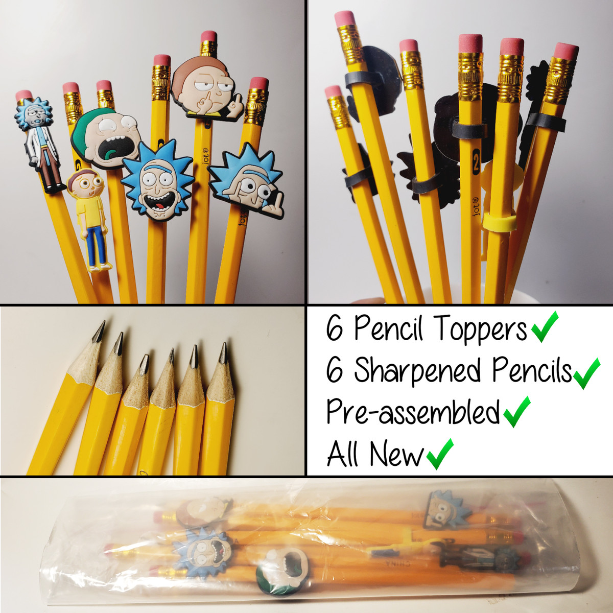 Back To School Pencil Toppers
