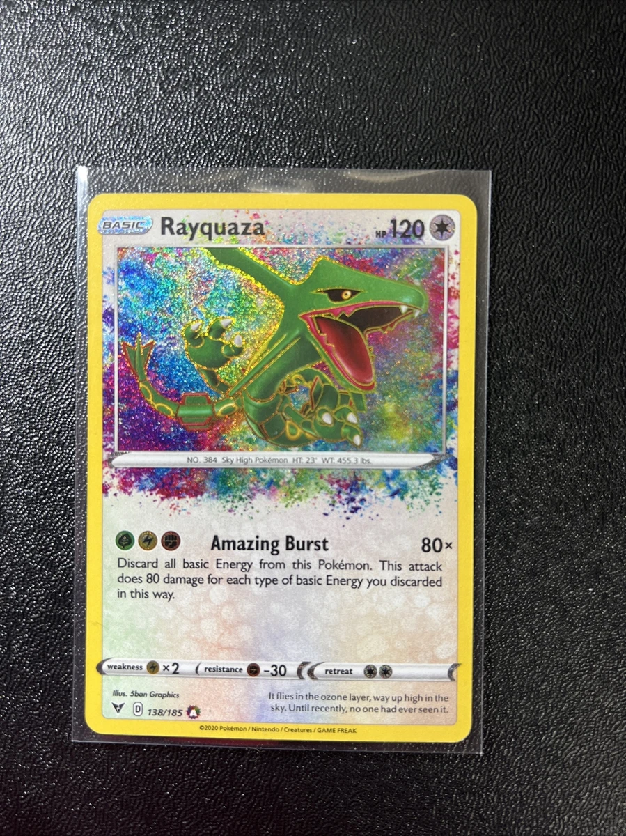 Rayquaza Amazing Rare Mint Values MAVIN, 48% OFF