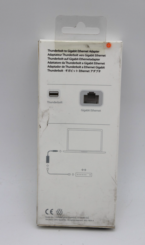 Genuine Apple Thunderbolt to Gigabit Ethernet Adapter - A1433 | eBay