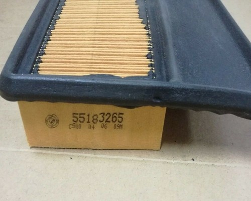 55183265 Filtro aria -ORIGINALE- ALFA ROMEO Mito / FIAT Idea / LANCIA ...