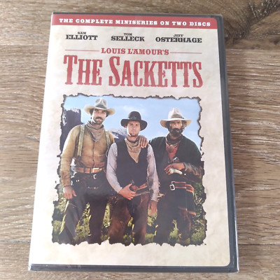 The Sacketts Complete Miniseries 2 Discs DVD 1979 Western Show Movie ...