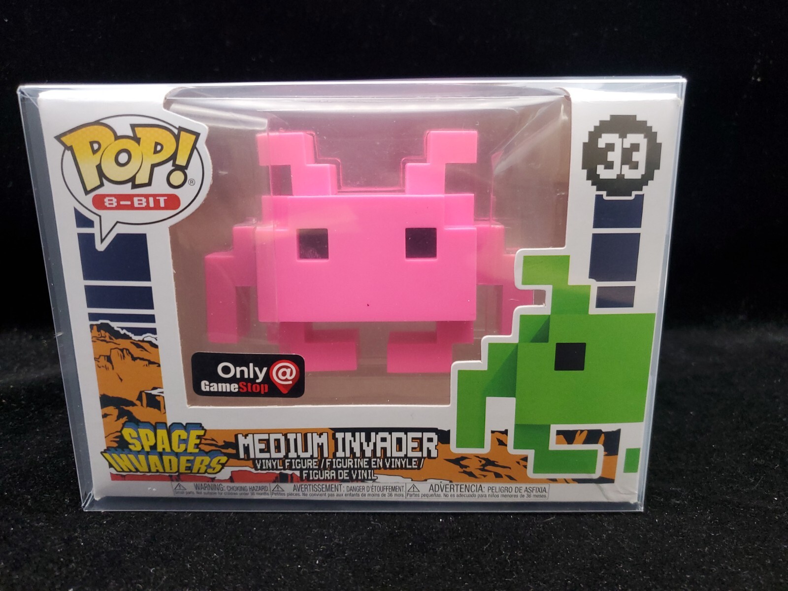 Funko Pop! Vinyl: Space Invaders - Medium Invader - (Pink) - GameStop ...