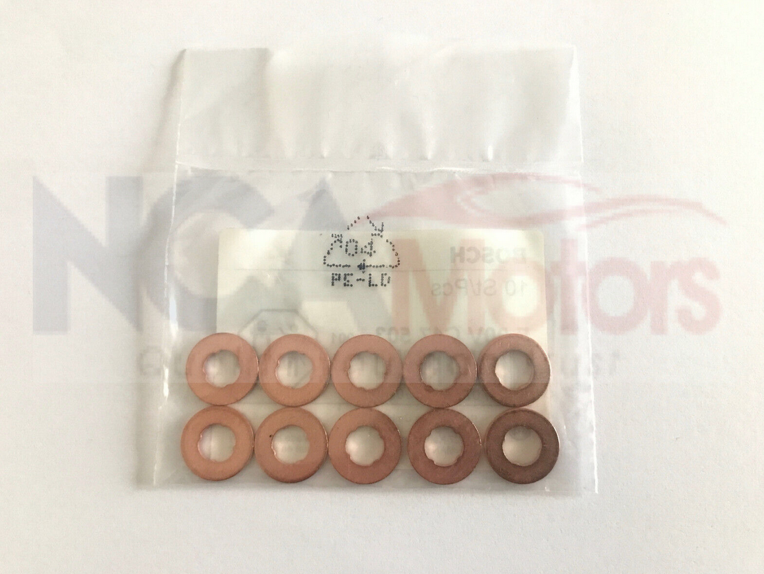 F00VC17503 LR032818 Land Rover Injector Seals / Washers 10pcs Genuine ...
