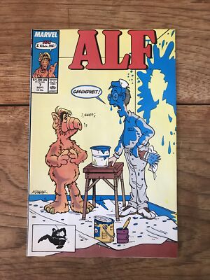 DIRECT EDITION MARVEL COMICS "ALF" SEPTEMBER 1988 COMIC BOOK VOL. 1 ...