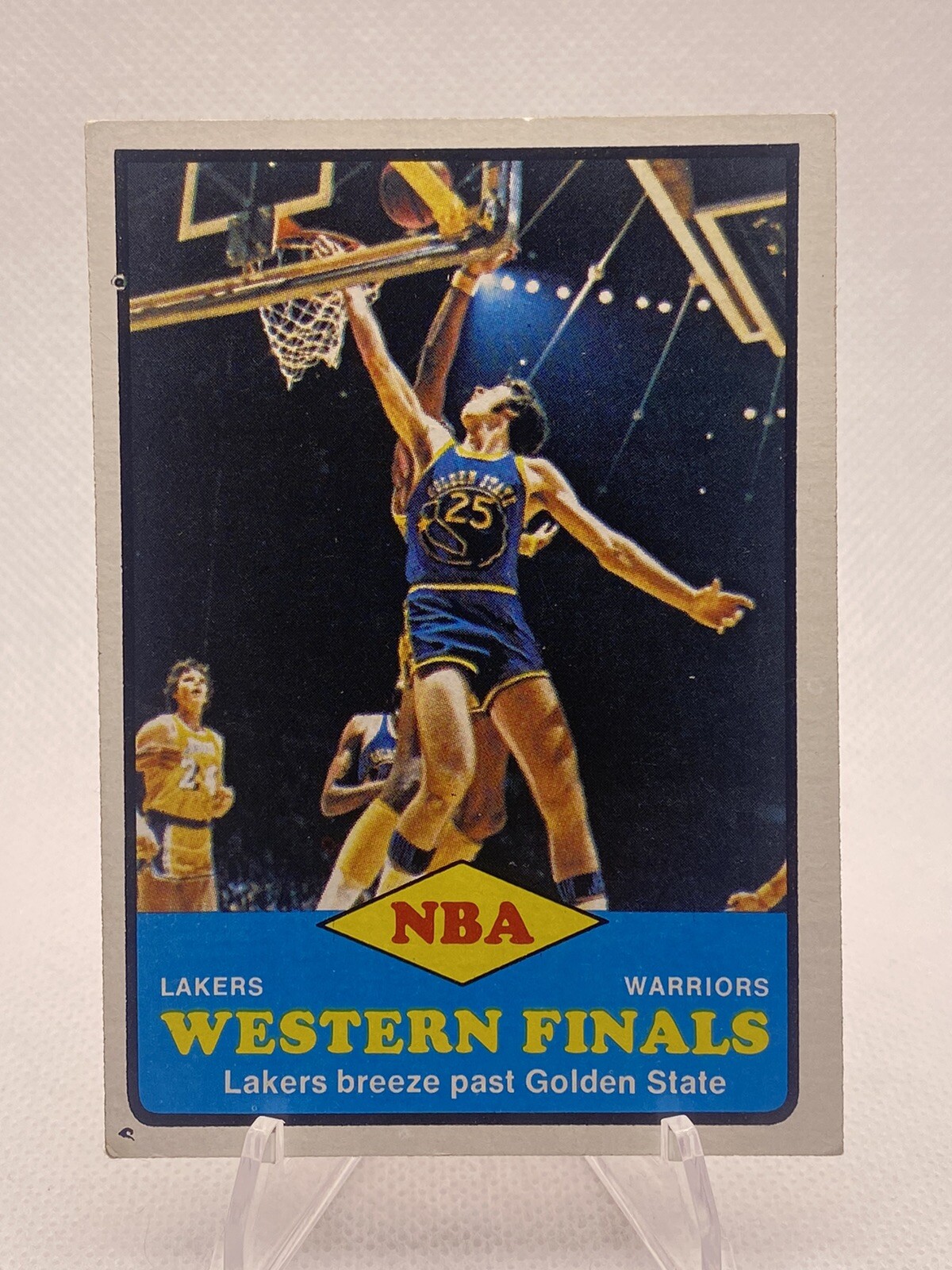 1973 74 Topps #67 NBA Western Finals Lakers / Warriors EX-MT | eBay