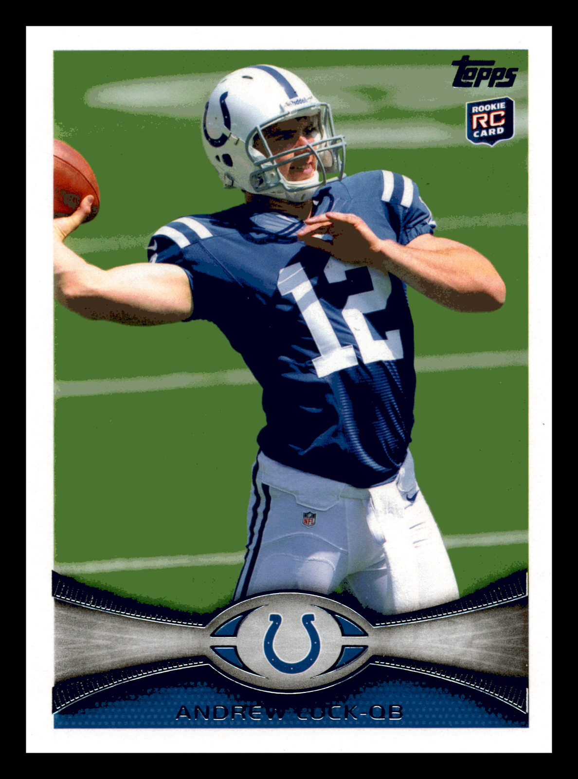Andrew Luck RC 2012 Topps Rookie #140 Centered Mint Indianapolis Colts ...