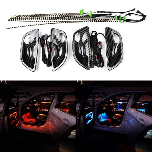 Dual Color Car Interior Led Ambient Door Light Stripes For BMW 5 Series ...