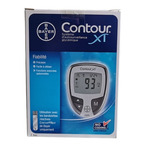 Original Bayer Contour XT Lecteur de Glycémie mg/dl diabete - NEW No ...
