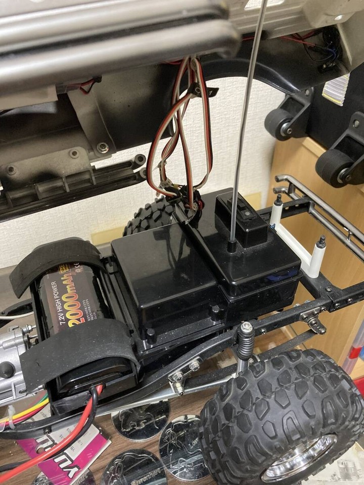 Tamiya Hilux Bruiser Rc Truck Full Kit 4X4 Off-Road Vehicle Metal ...