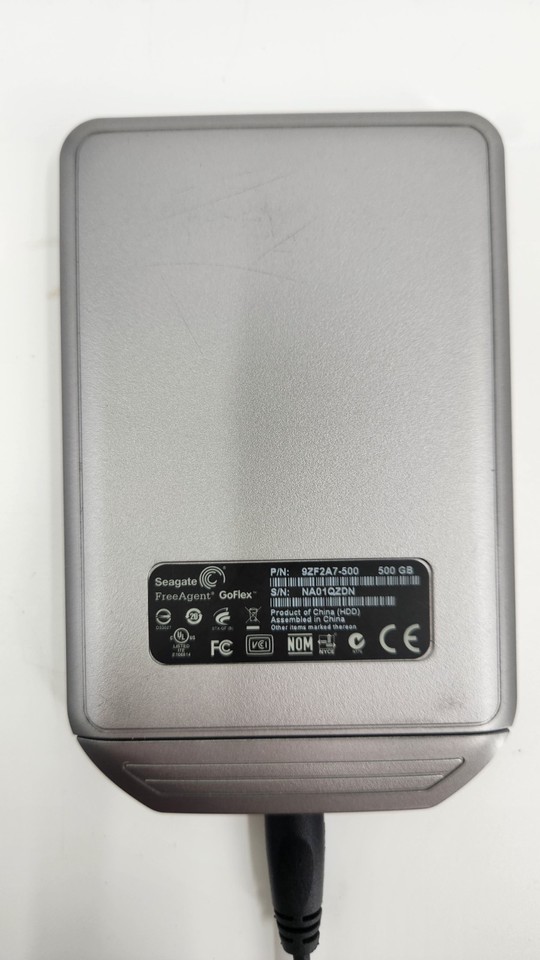 Seagate FreeAgent GoFlex 500GB Portable External Hard Drive USB 2.0 STX ...