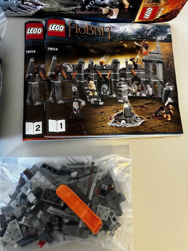 LEGO The Hobbit: Dol Guldur Battle (79014) - COMPLETE SET WITH MINIFIGS ...