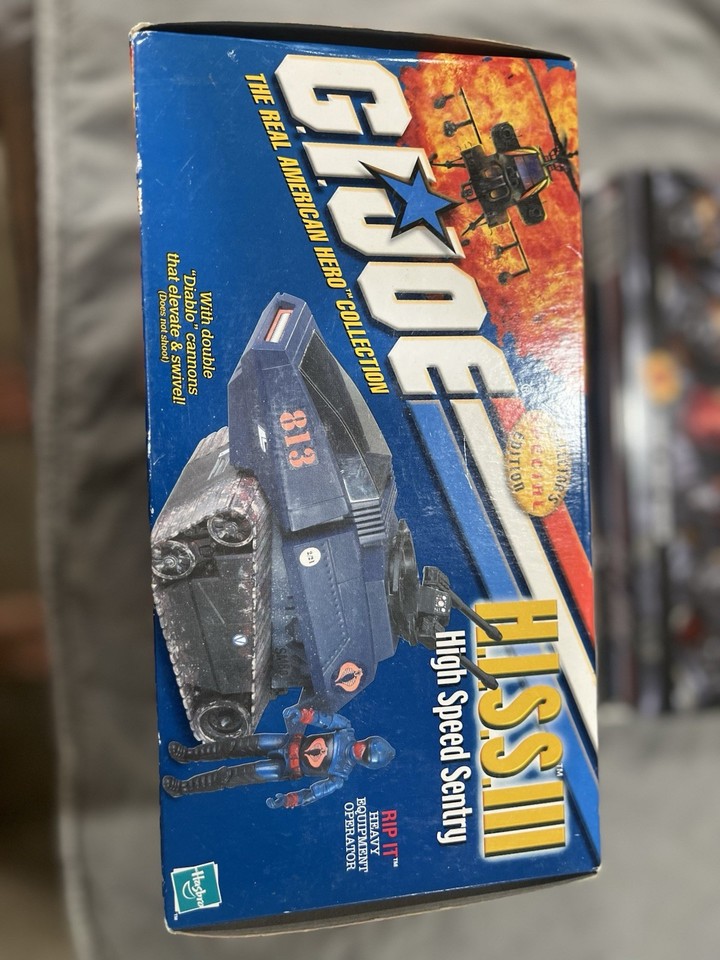 gi joe Cobra Hiss III New In Box With Rip It | eBay