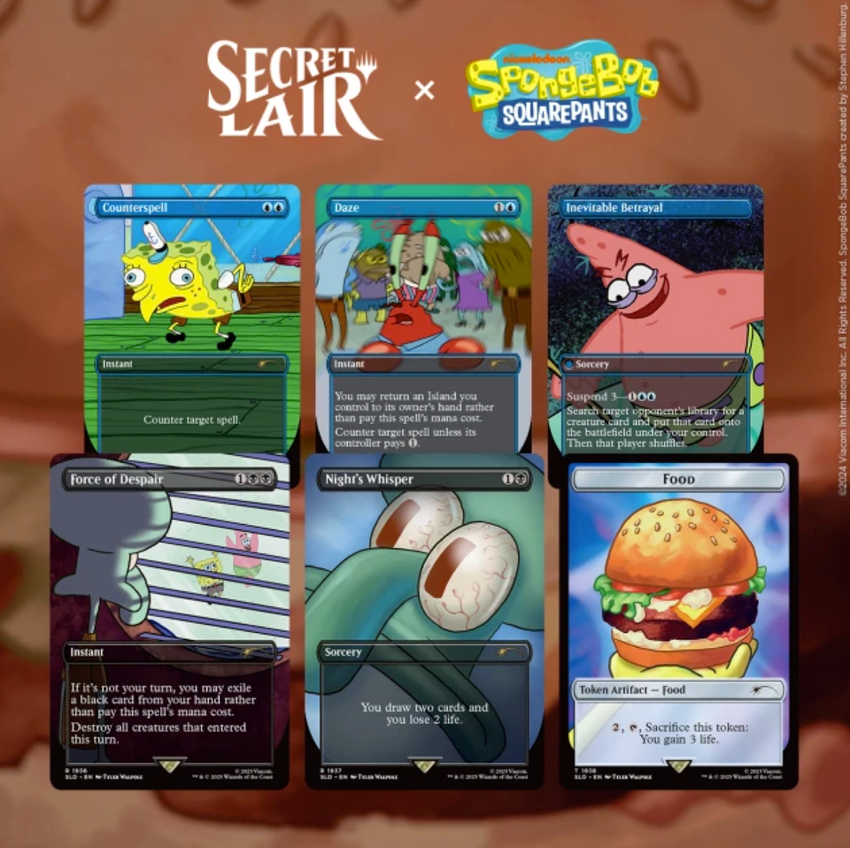 MTG Secret Lair x SpongeBob SquarePants: Internet Sensation - Nonfoil ...