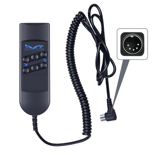 Bed Motor Hand Remote Control Okimat II Okin Hospital Bed 6 Button 5 ...