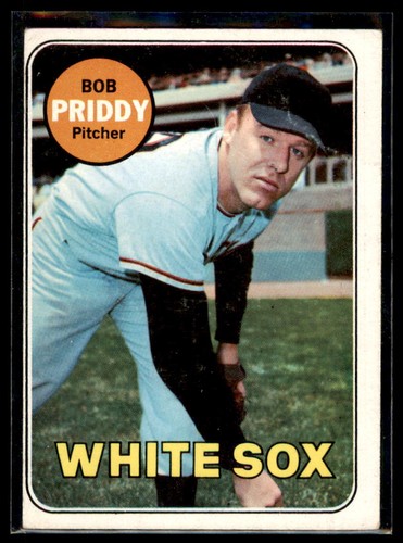1969 Topps Bob Priddy #248 Chicago White Sox | eBay