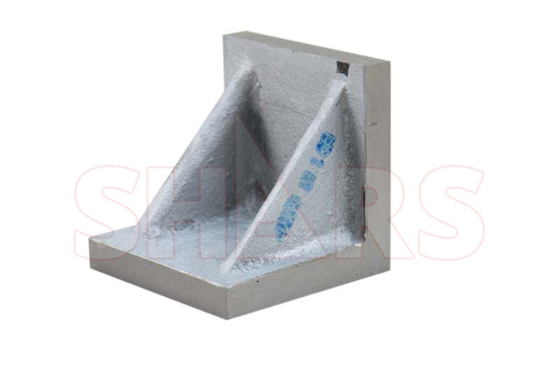 Webbed End 4x4x4" Ground Angle Plate High Tensile Cast Iron 0.0005" per ...