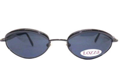 Vintage OCCHIALI DA SOLE uomo LOZZA 1305 metallo ovale anni 90 italia ...