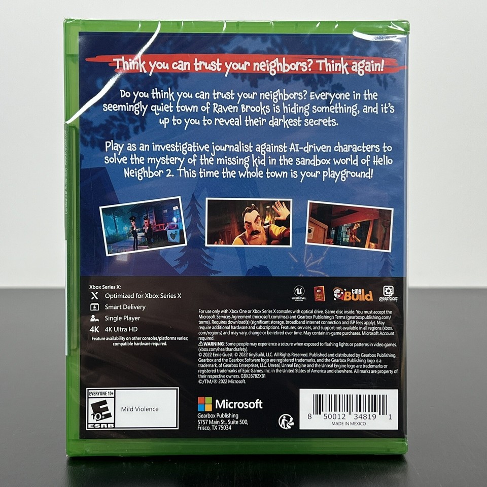Hello Neighbor 2 (Xbox One & Xbox Series X) - NEW SEALED | eBay