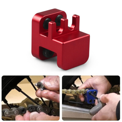 Red Master Link Press Tool Aluminum For Drag Specialties Motorcycle ATV ...