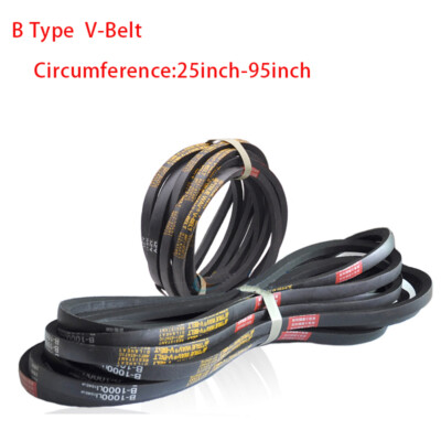 V Belt B Section B25-B95 Inch Vee Belt Total Rubber/ High Quality VBelt ...