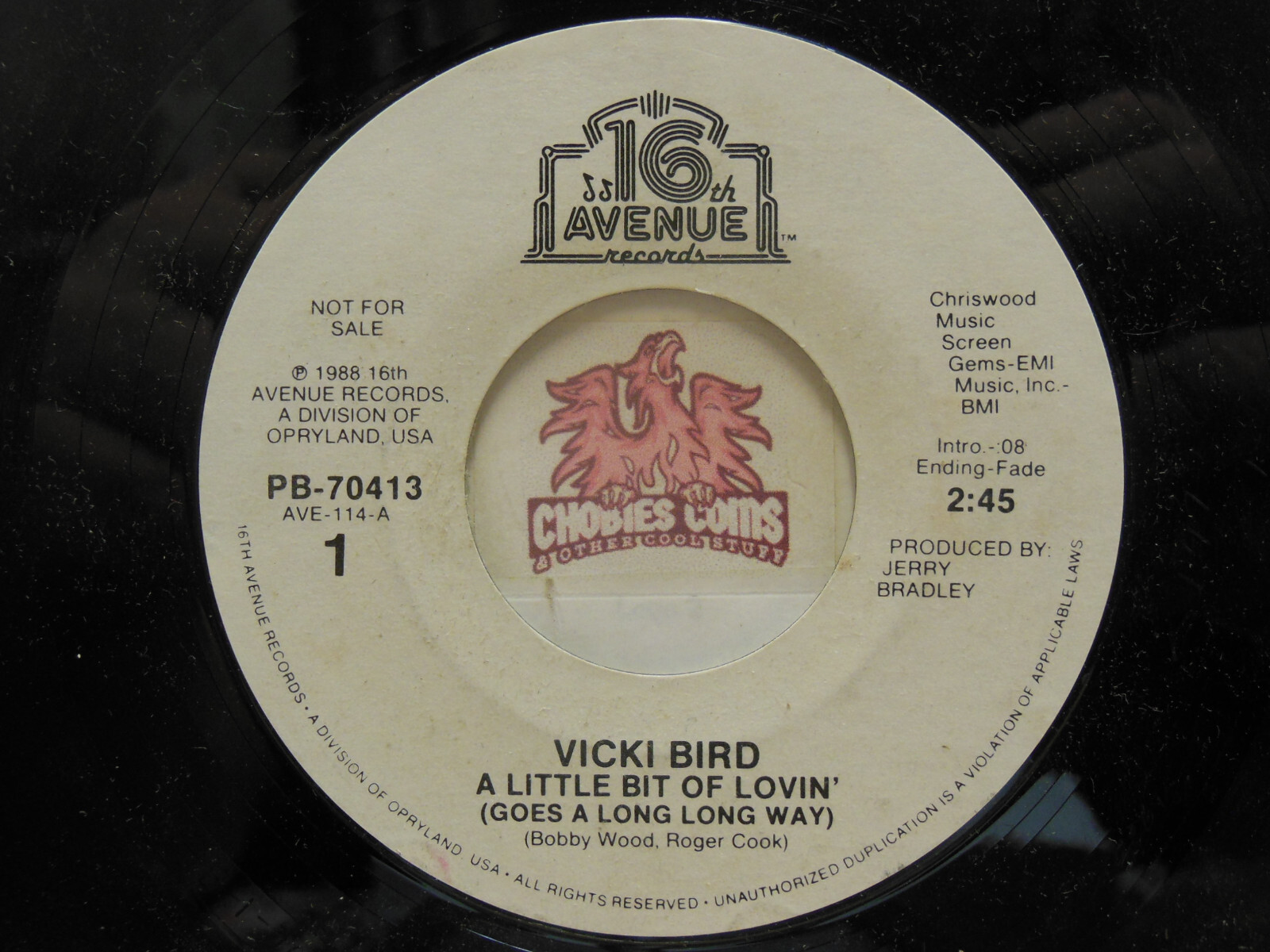 Promo! Vicki Bird – A Little Bit Of Lovin' / Same, 45 RPM VG (18C) | eBay